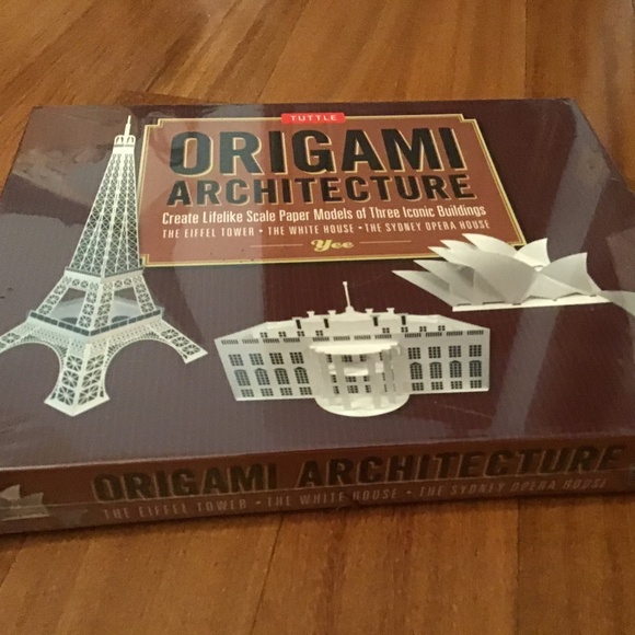 Toys | Origami Architecture Kit Create Lifelike Scale Paper Models Of ...